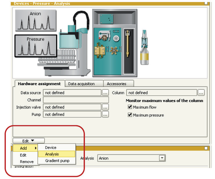 Adding a Pressure Recorder to a Method - MagIC Net – Metrohm USA